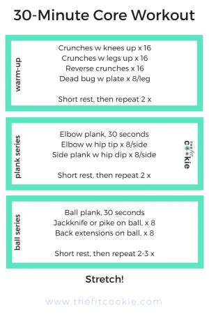 30-Minute Complete Core Workout • The Fit Cookie