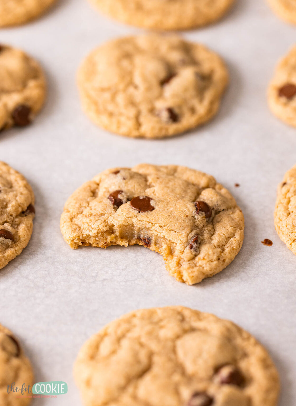 Soft Gluten Free Chocolate Chip Cookies (Dairy Free) • The Fit Cookie