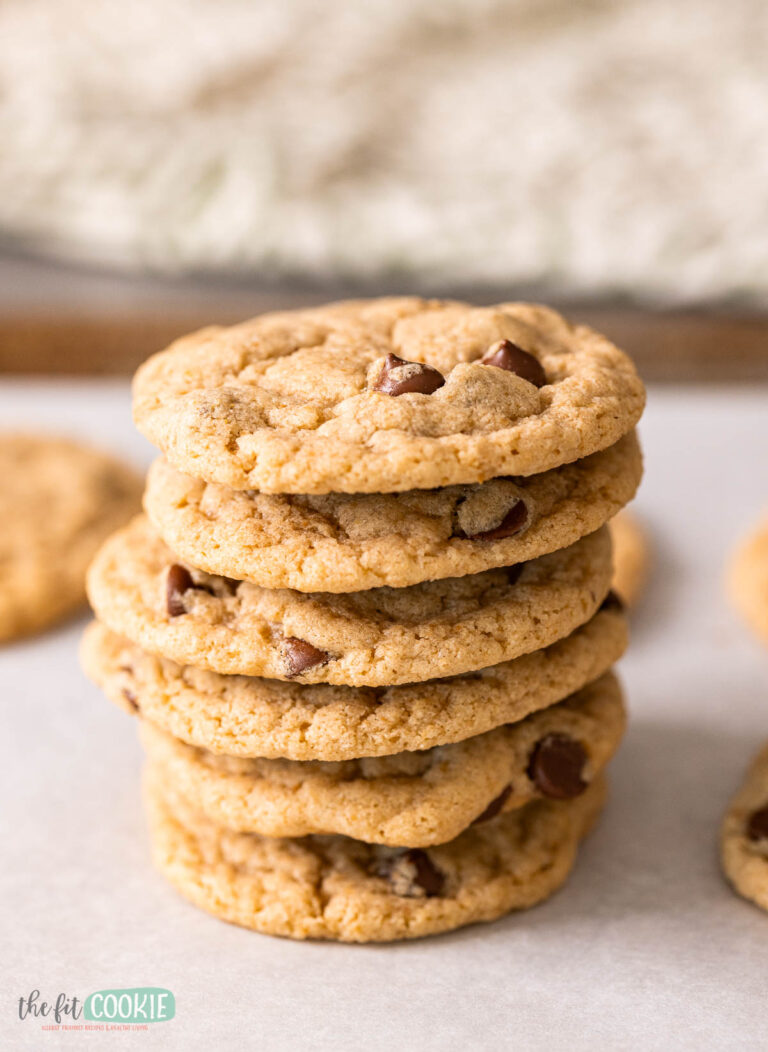 Soft Gluten Free Chocolate Chip Cookies (Dairy Free) • The Fit Cookie