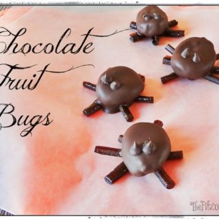 Chocolate Fruit "Bugs" Halloween Candy - The Fit Cookie