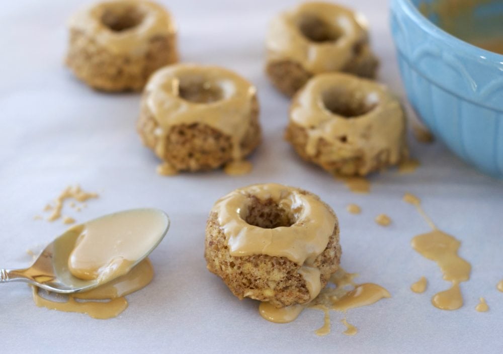 Gluten Free Mini Maple Donuts (Vegan) • The Fit Cookie