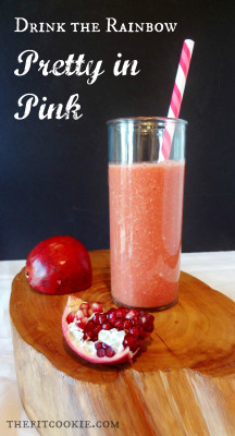 Drink the Rainbow: Pretty in Pink Smoothie • The Fit Cookie