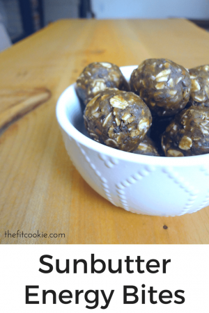 SunButter Energy Bites (Gluten Free) • The Fit Cookie