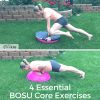4 Essential BOSU Core Exercises • The Fit Cookie