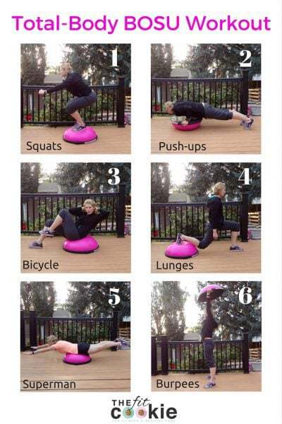 Total Body BOSU Workout • The Fit Cookie
