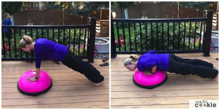 6 BOSU Strength and Stretch Exercises • The Fit Cookie