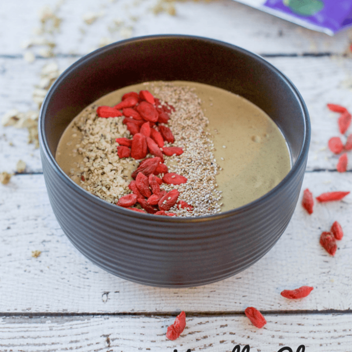 Vanilla Chai Hemp Smoothie Bowl • The Fit Cookie