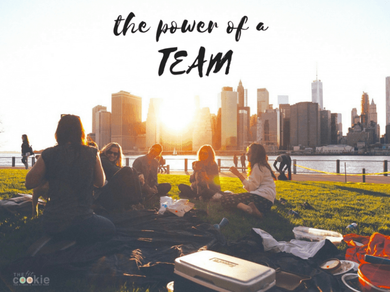 The Power of a Team to Reach Your Health Goals • The Fit Cookie
