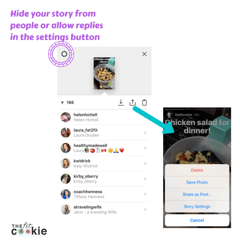 How to Use Instagram Stories (A Visual Guide) • The Fit Cookie