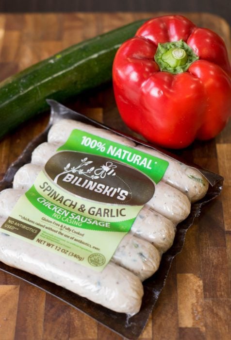 30-Minute Dinner: Easy Sausage and Vegetable Sauté • The Fit Cookie