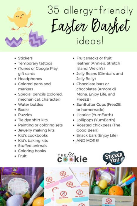 35 Allergy Friendly Easter Basket Ideas • The Fit Cookie