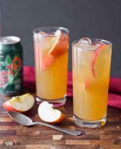 Ginger Apple Sparkling Cider (Lower Sugar) • The Fit Cookie