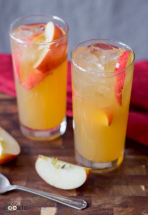 Ginger Apple Sparkling Cider (Lower Sugar) • The Fit Cookie