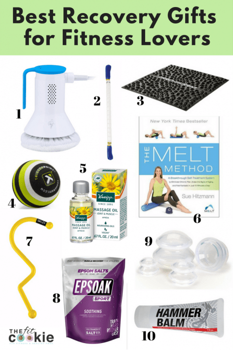 Best Recovery Gifts for Fitness Lovers • The Fit Cookie