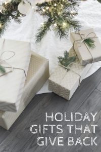 Gift Guide: Holiday Gifts that Give Back • The Fit Cookie