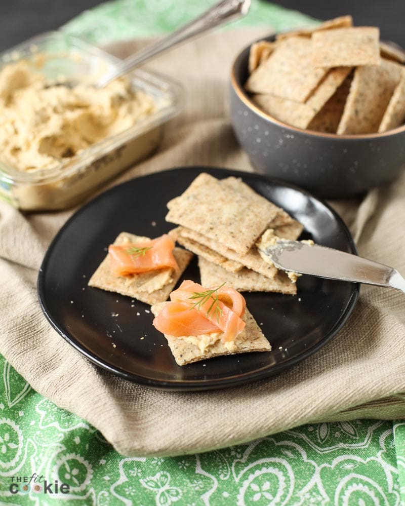 Gluten Free Garlic Herb Crackers (Dairy Free) • The Fit Cookie