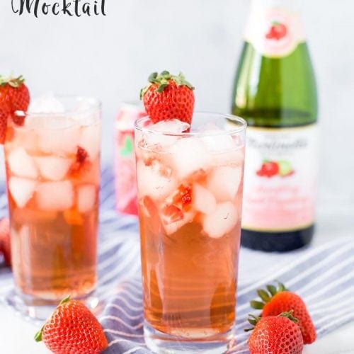 Sparkling Grapefruit Mocktail (Faux Rosé) • The Fit Cookie