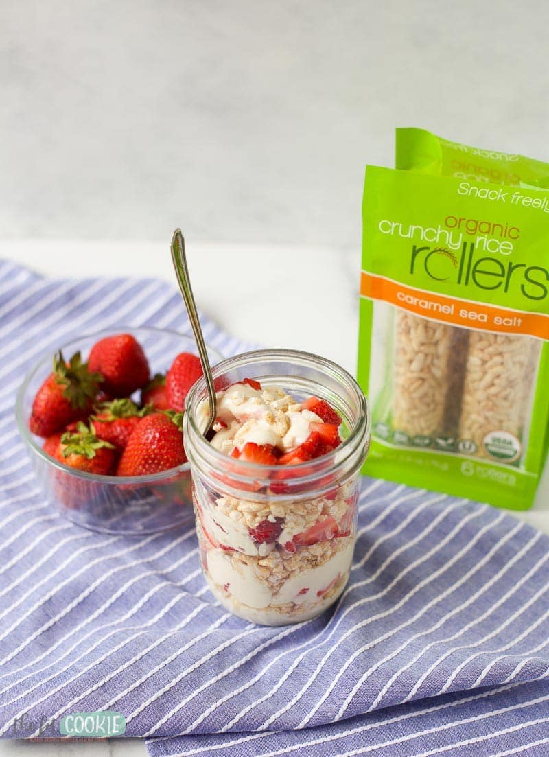 Easy Dairy Free Strawberry Yogurt Parfait (Gluten Free) • The Fit Cookie