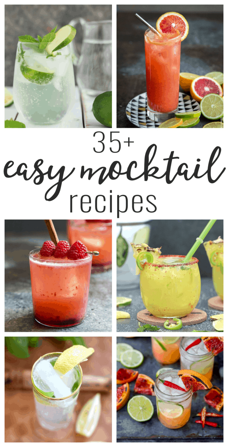 35+ Easy Mocktail Recipes • The Fit Cookie