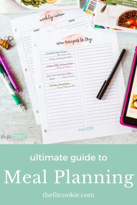 Ultimate Guide to Meal Planning: How to Start Meal Planning (and Stick ...