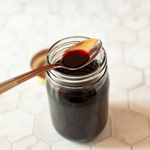 Ginger Orange Elderberry Syrup (Instant Pot and Stove) • The Fit Cookie