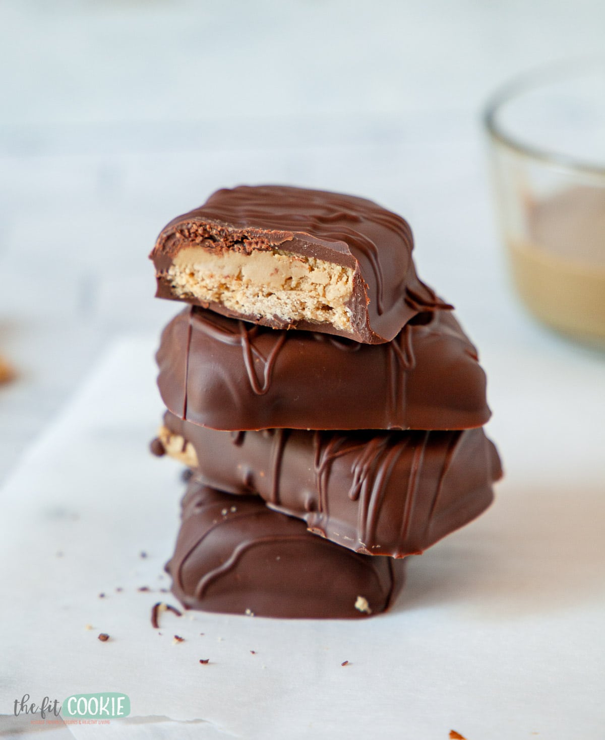 SunButter Chocolate Graham Sandwiches (Top 8 Free) • The Fit Cookie