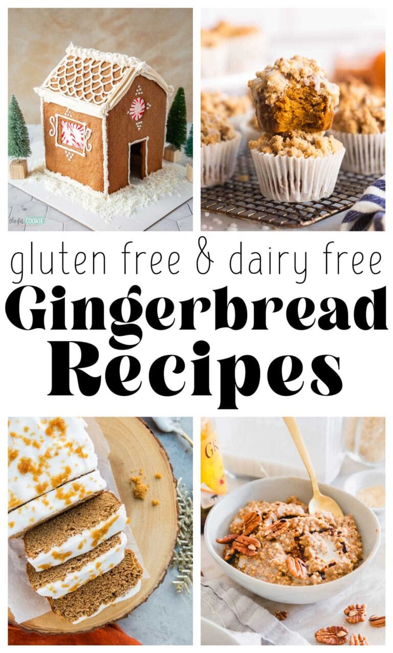 Gluten Free Dairy Free Gingerbread Recipes • The Fit Cookie