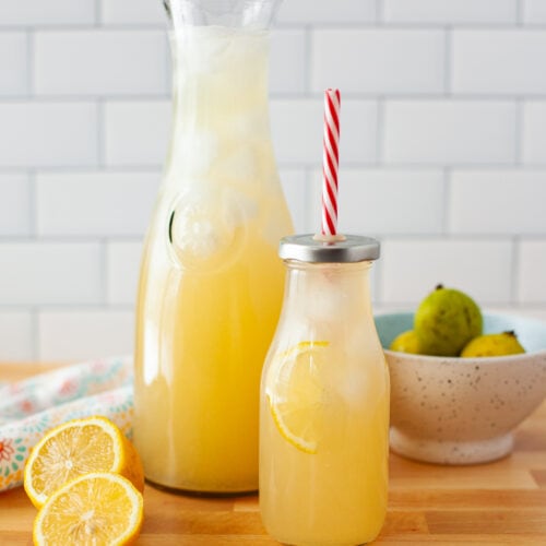 Homemade Fresh Guava Lemonade Recipe • The Fit Cookie