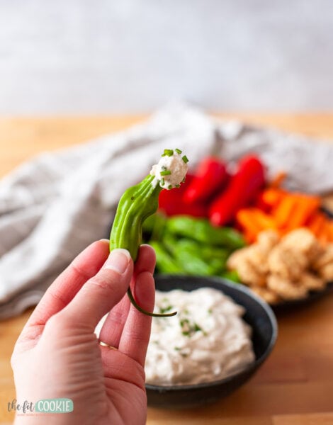 Easy Dairy Free French Onion Dip (Gluten Free) • The Fit Cookie