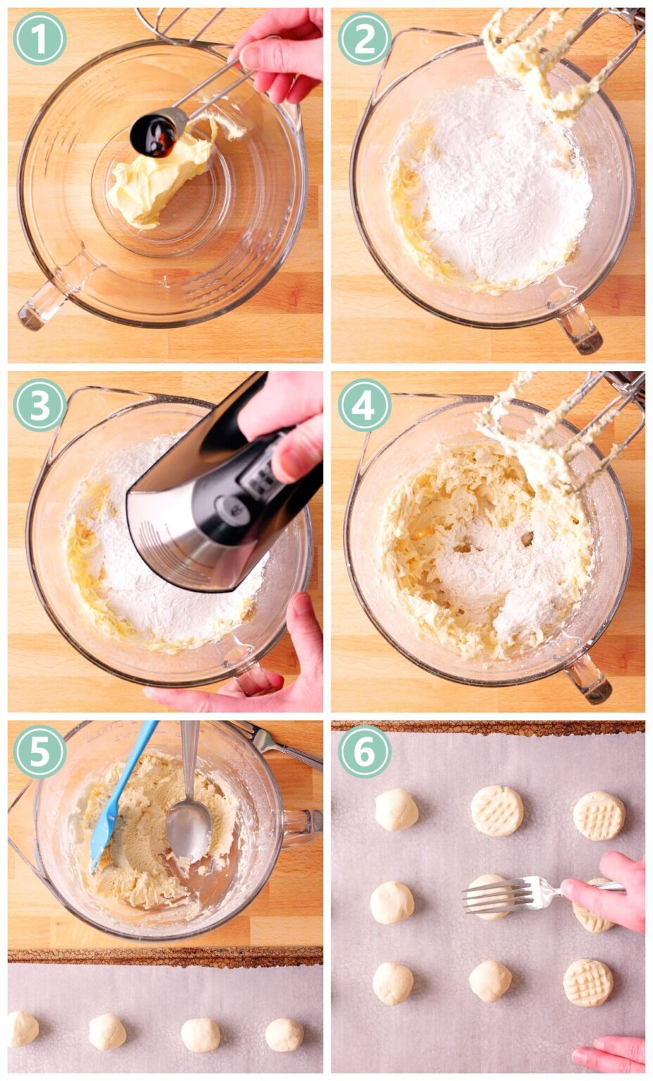 Easy Buttery Gluten Free Shortbread Cookies (Dairy Free) • The Fit Cookie