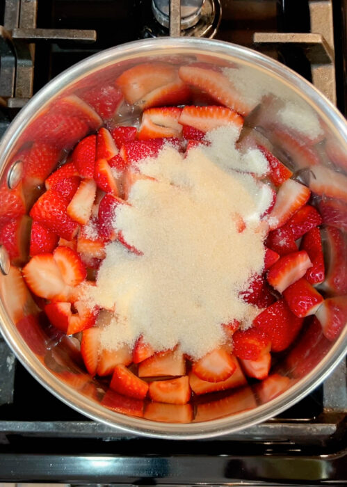 Easy Homemade Strawberry Simple Syrup • The Fit Cookie