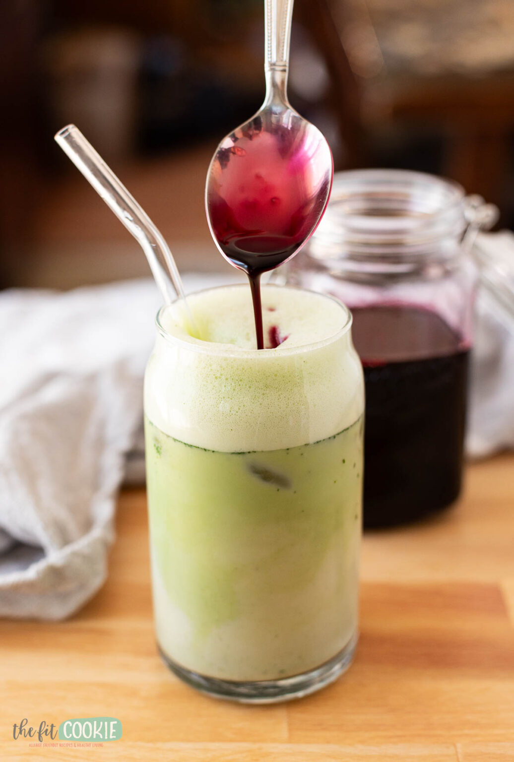 Easy Homemade Blueberry Simple Syrup • The Fit Cookie