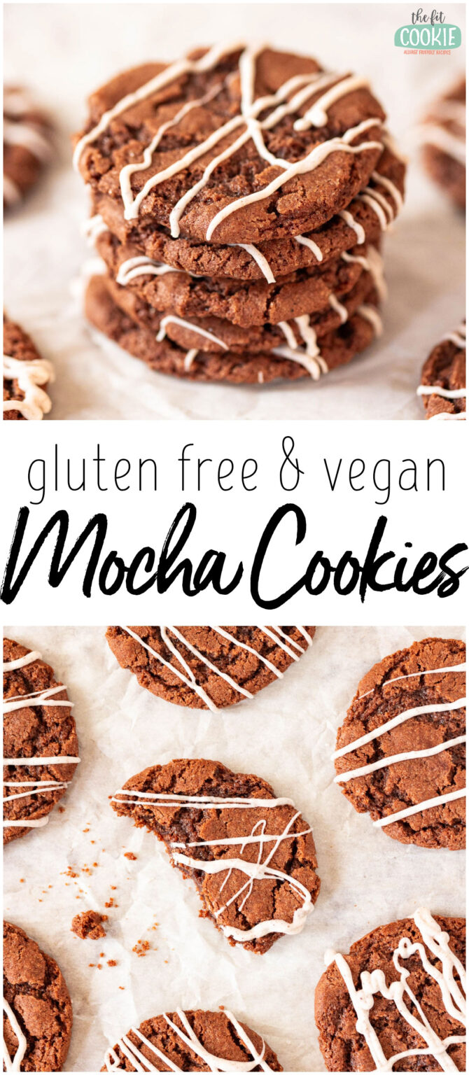 Gluten Free Mocha Cookies (Dairy Free) • The Fit Cookie