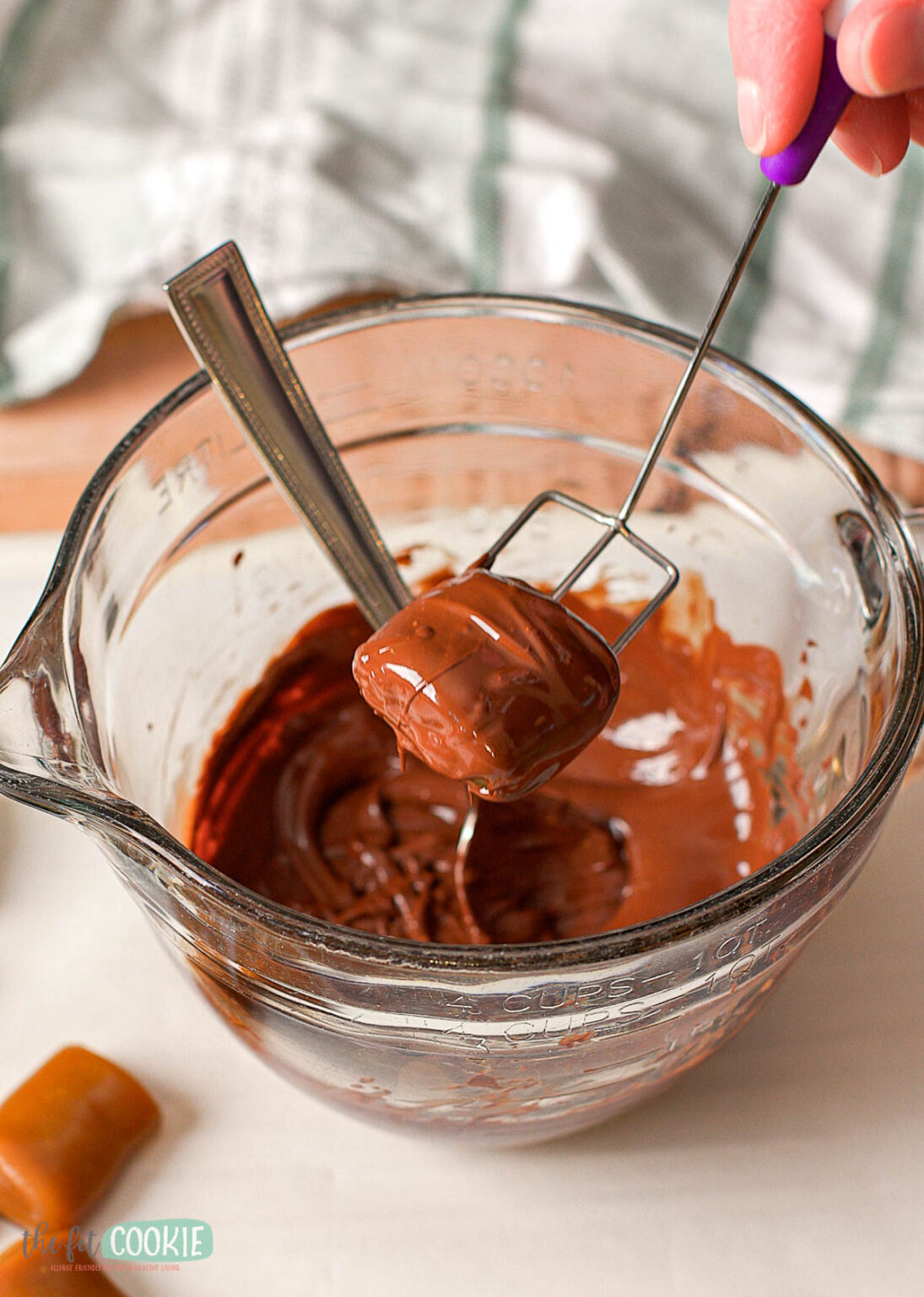 Easy Dairy Free Soft Brown Sugar Caramels • The Fit Cookie