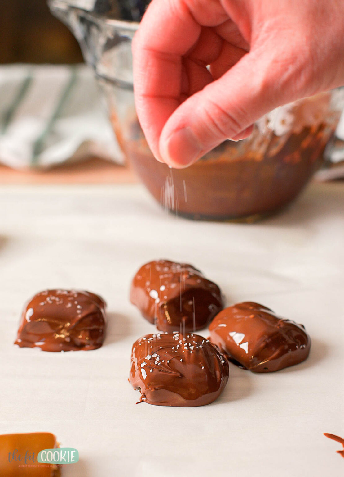 Easy Dairy Free Soft Brown Sugar Caramels • The Fit Cookie