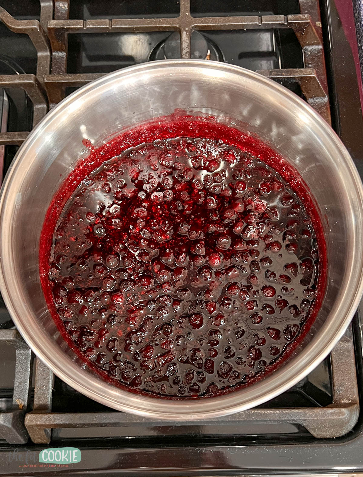 Easy Homemade Huckleberry Sauce • The Fit Cookie