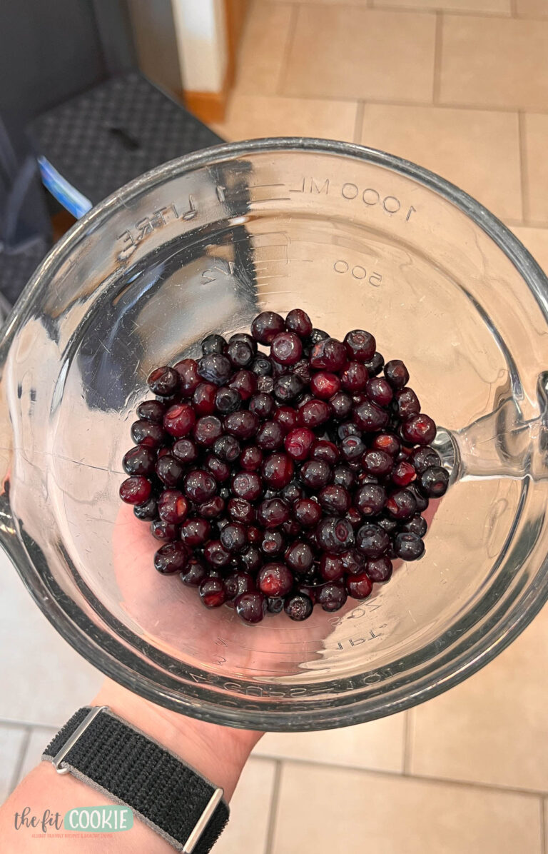 Easy Homemade Huckleberry Sauce • The Fit Cookie