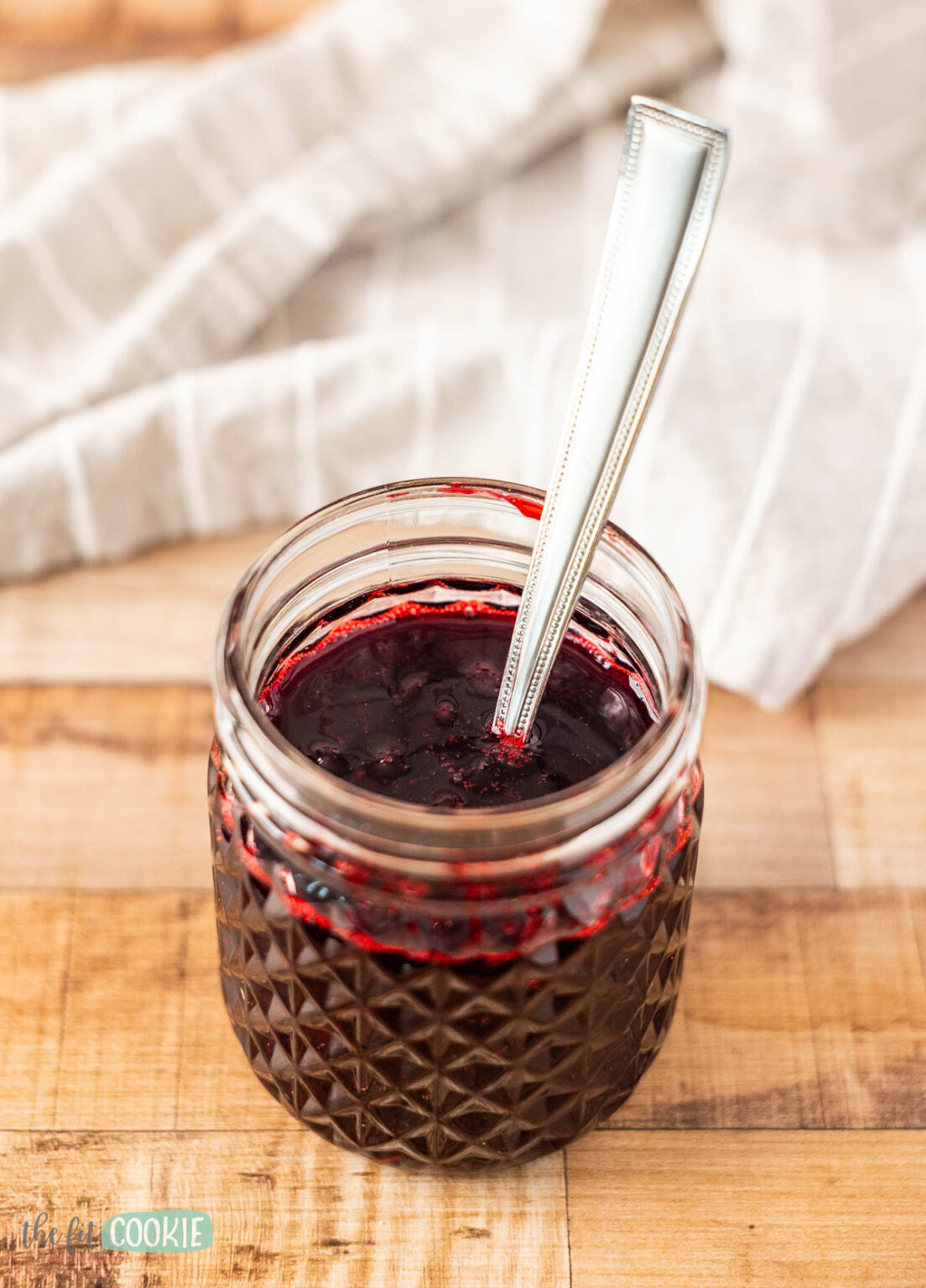 Easy Homemade Huckleberry Sauce • The Fit Cookie