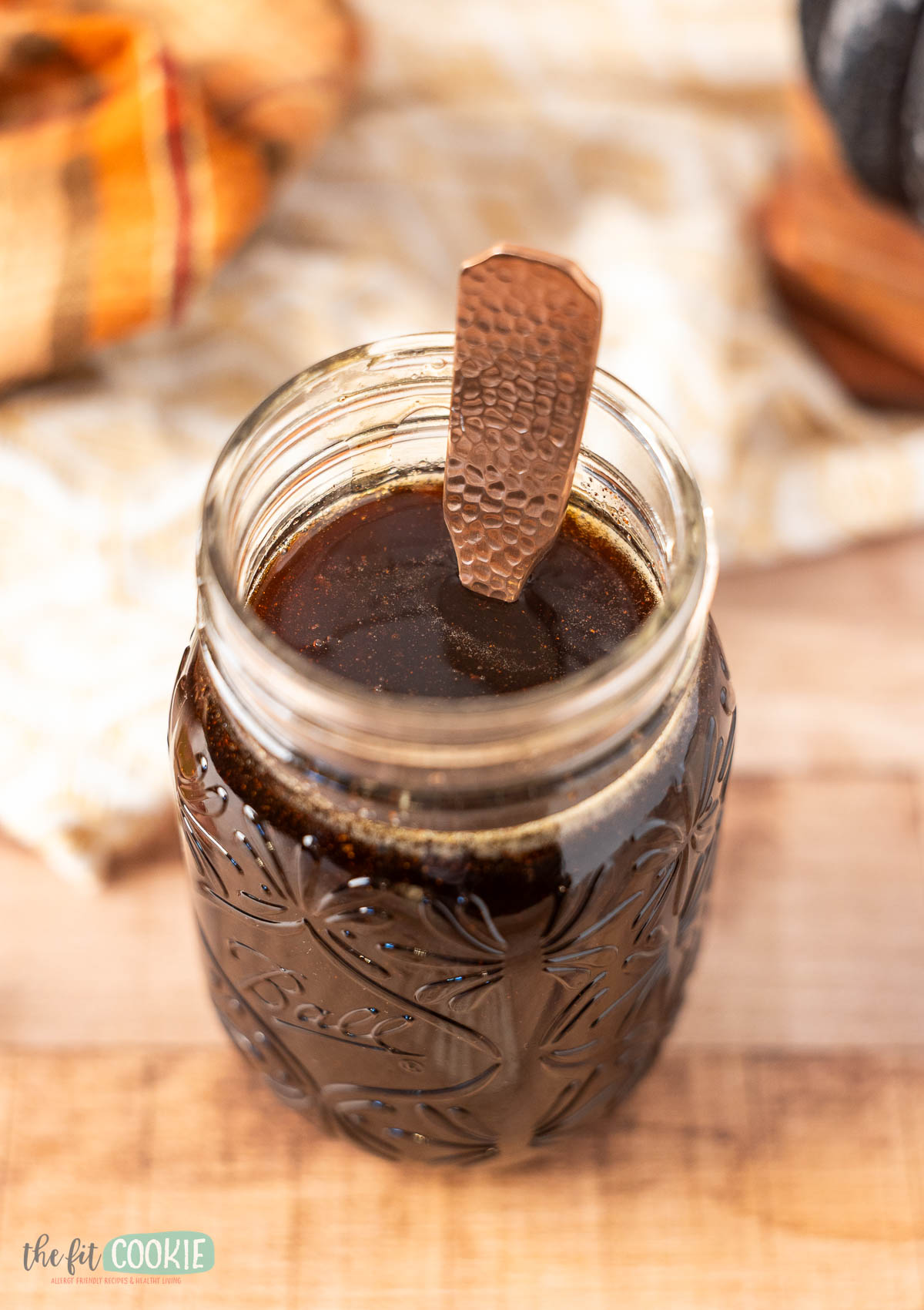 Homemade Pumpkin Spice Brown Sugar Syrup • The Fit Cookie